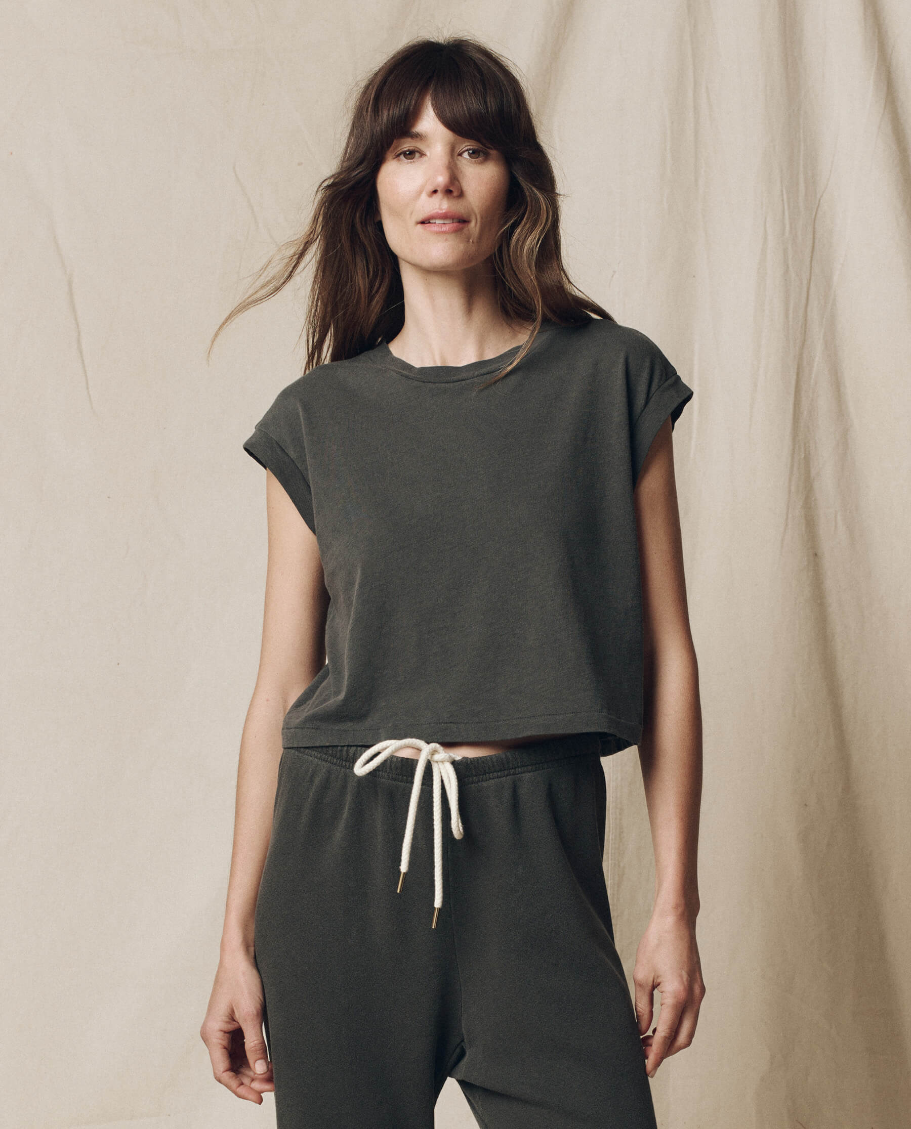 The Square Tee. -- Washed Black – The Great.